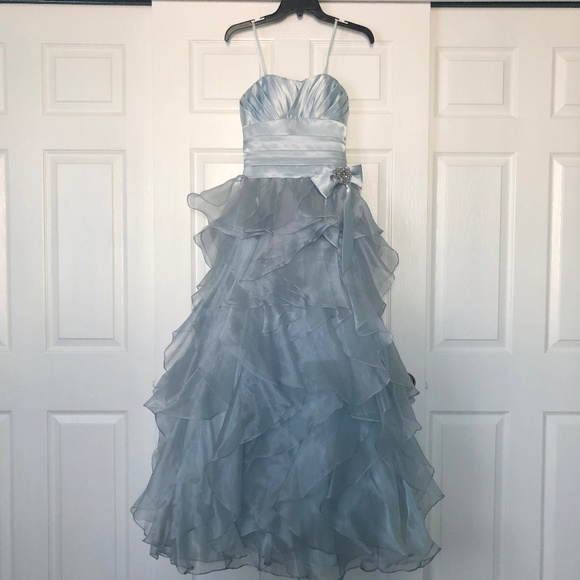 Bee Darlin | Dresses | Powder Blue Prom Dress | Poshmark